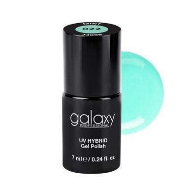 Trajni lak za nokte UV/LED GALAXY Hybrid 7ml 022 Mint