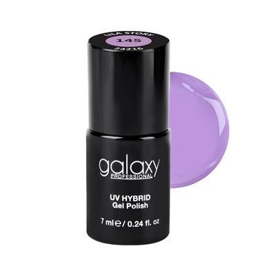 Trajni lak za nokte UV/LED GALAXY Hybrid 7ml 145 Lila Story