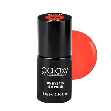 Trajni lak za nokte UV/LED GALAXY Hybrid 7ml 307 Bellini