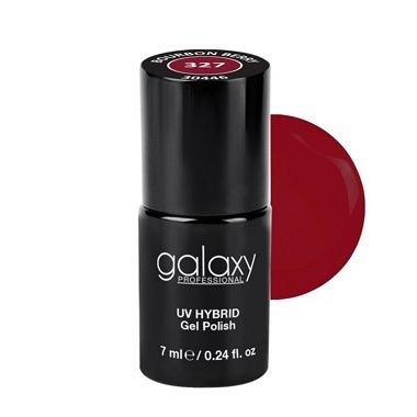 Trajni lak za nokte UV/LED GALAXY Hybrid 7ml 327 Bourbon Berry