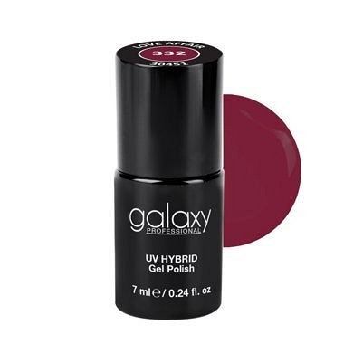 Trajni lak za nokte UV/LED GALAXY Hybrid 7ml 332 Love Affair