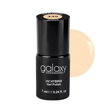 Trajni lak za nokte UV/LED GALAXY Hybrid 7ml 339 Rich Ivory