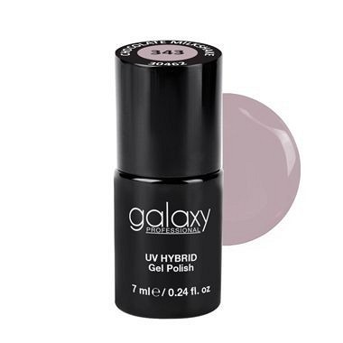 Trajni lak za nokte UV/LED GALAXY Hybrid 7ml 343 Chocolate Milkshake