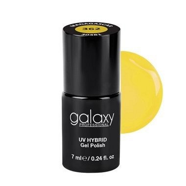 Trajni lak za nokte UV/LED GALAXY Hybrid 7ml 362 Madagascar