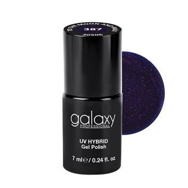 Trajni lak za nokte UV/LED GALAXY Hybrid 7ml 387 To The Moon and Back