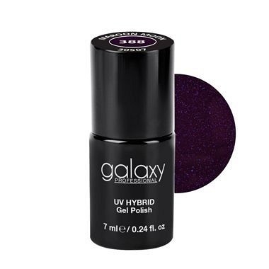 Trajni lak za nokte UV/LED GALAXY Hybrid 7ml 388 Maroon Moon