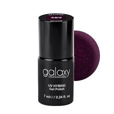 Trajni lak za nokte UV/LED GALAXY Hybrid 7ml 389 Eclipse