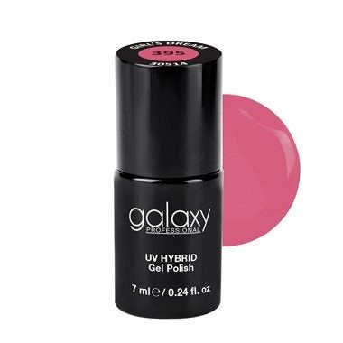 Trajni lak za nokte UV/LED GALAXY Hybrid 7ml 395 Girl's Dream