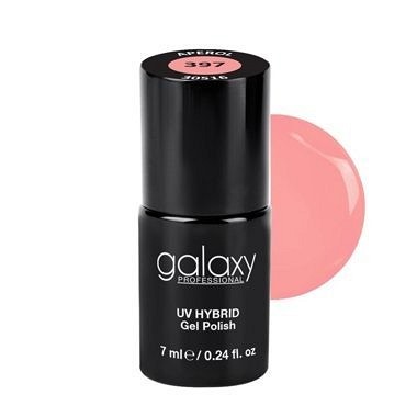 Trajni lak za nokte UV/LED GALAXY Hybrid 7ml 397 Aperol