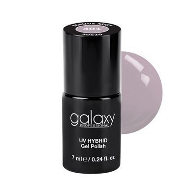 Trajni lak za nokte UV/LED GALAXY Hybrid 7ml 401 Mauve Mist