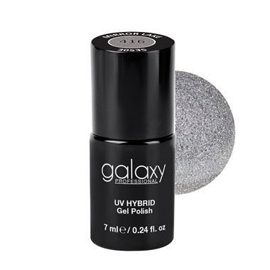 Trajni lak za nokte UV/LED GALAXY Hybrid 7ml 416 Mirror Lake