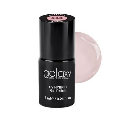 Trajni lak za nokte UV/LED GALAXY Hybrid 7ml 513 Million