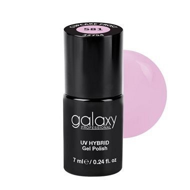 Trajni lak za nokte UV/LED GALAXY Hybrid 7ml 581 Cupcake Frost