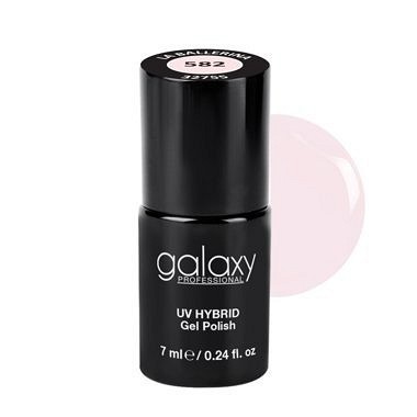 Trajni lak za nokte UV/LED GALAXY Hybrid 7ml 582 La Ballerina