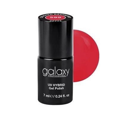 Trajni lak za nokte UV/LED GALAXY Hybrid 7ml 599 Crushed Raspberry