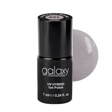 Trajni lak za nokte UV/LED GALAXY Hybrid 7ml 621 Choco nut praline