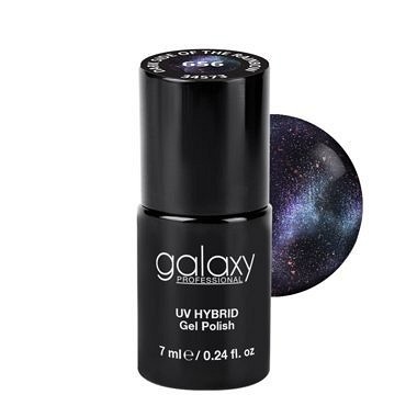 Trajni lak za nokte UV/LED GALAXY Hybrid 7ml 656 Dark side of the Rainbow