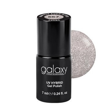 Trajni lak za nokte UV/LED GALAXY Hybrid 7ml 667 Happily Ever After