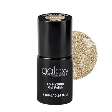 Trajni lak za nokte UV/LED GALAXY Hybrid 7ml 669 Old but Gold