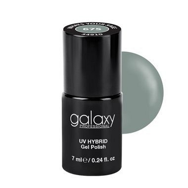 Trajni lak za nokte UV/LED GALAXY Hybrid 7ml 675 Whats your Sage