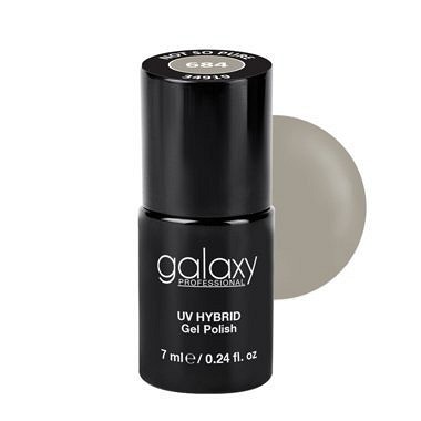 Trajni lak za nokte UV/LED GALAXY Hybrid 7ml 684 Not so Pure