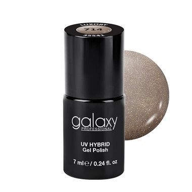 Trajni lak za nokte UV/LED GALAXY Hybrid 7ml 714 Luxory