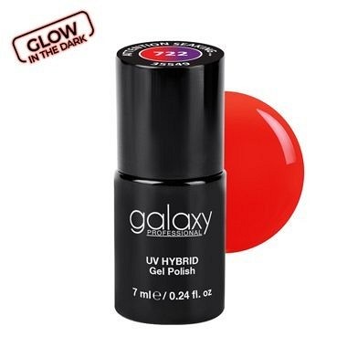 Trajni lak za nokte UV/LED GALAXY Hybrid 7ml 722 Attention Seaking