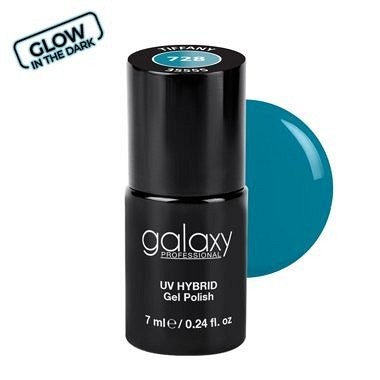 Trajni lak za nokte UV/LED GALAXY Hybrid 7ml 728 Tiffany