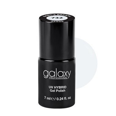 Trajni lak za nokte UV/LED GALAXY Hybrid 7ml 732 Baby's Breath