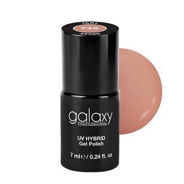 Trajni lak za nokte UV/LED GALAXY Hybrid 7ml 739 Tart