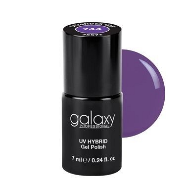 Trajni lak za nokte UV/LED GALAXY Hybrid 7ml 744 Lavander Isle