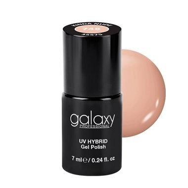 Trajni lak za nokte UV/LED GALAXY Hybrid 7ml 748 Kinda Nude