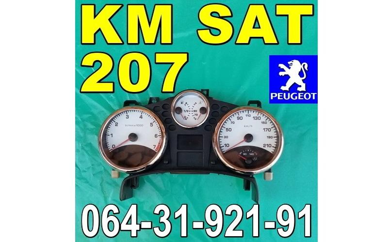 KILOMETAR SAT Pežo 207 Peugeot