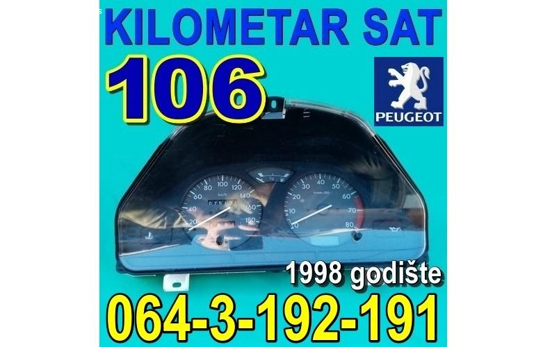 KILOMETAR SAT Pežo 106 Peugeot 1998 godište