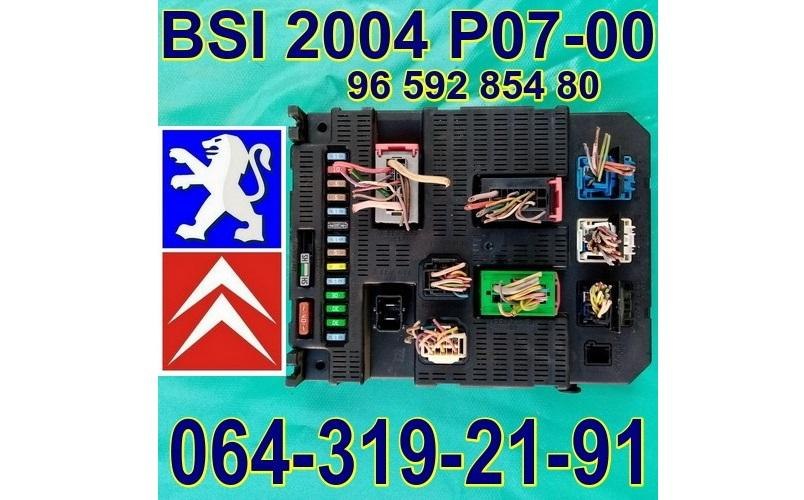 BSI 2004 P07-00 Pežo Peugeot Citroen 96 592 854 80