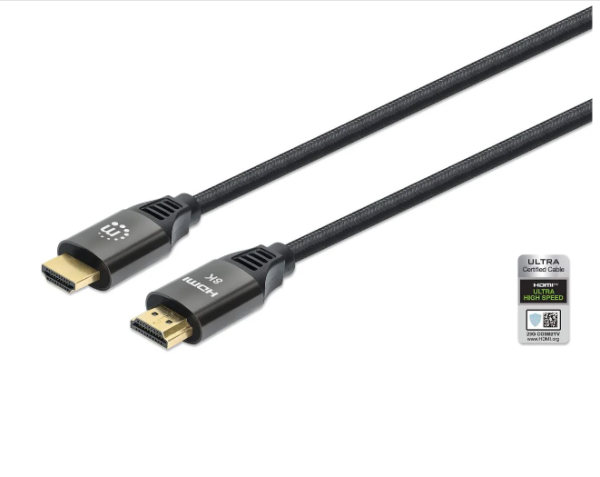 Kabl Manhattan 355940 HDMI MM 8K60Hz48Gbps2m