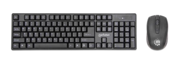 Tastatura+miš Wireless Manhattan 178990 YU, black