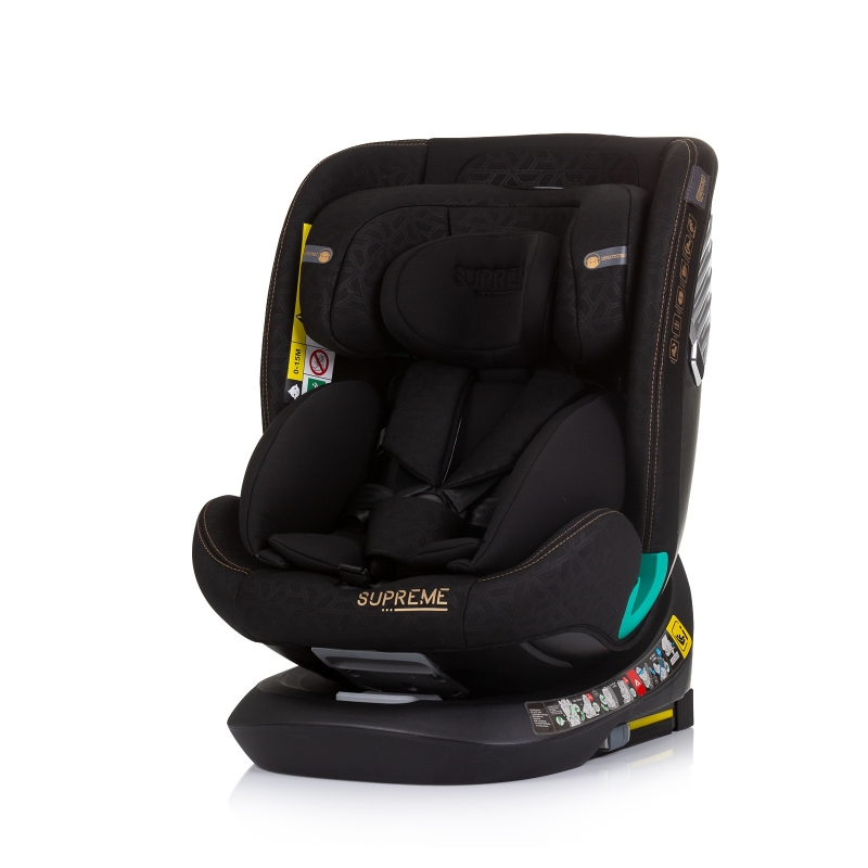 Chipolino Supreme Isofix i-Size auto sedište 40-150cm Obsidian