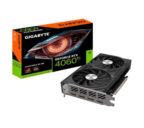 Gigabyte - Grafička karta GIGABYTE RTX 4060 GV-N4060D6-8GD NVD/8GB/GDDR6/128bit/crna