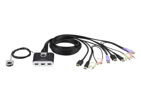 KVM Switch Aten CS692 2-Port USB3xHDMI6xUSB3xAudio