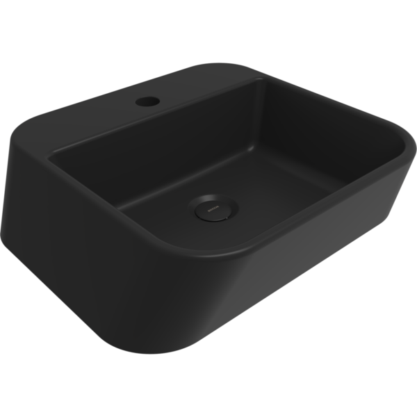 LAVABO FIRENZE 42.5cm x 42.5 cm MAT CRNI