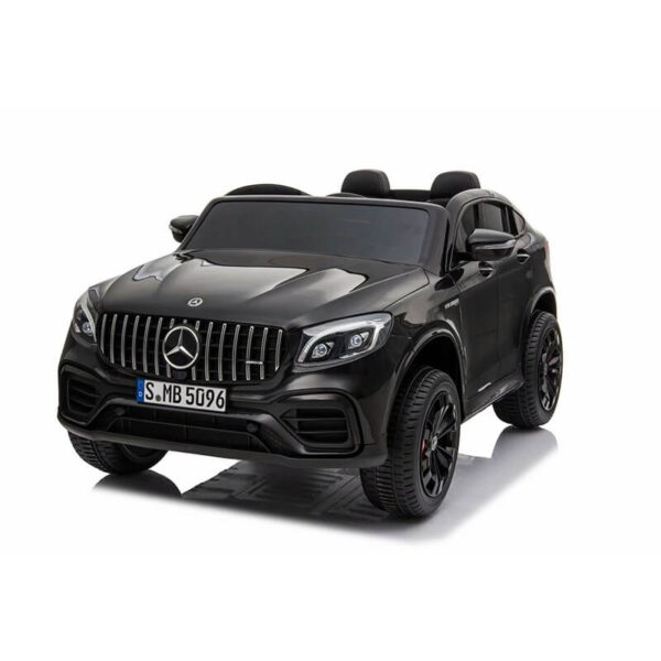 Licencirani dečiji auto DVOSED Mercedes AMG GLC 63S na akumulator 12V – crni, SM-24203