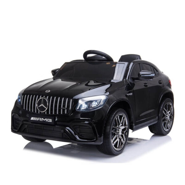 Licencirani dečiji automobil Mercedes AMG GLC 63s Coupe na akumulator – crni, SM-24201