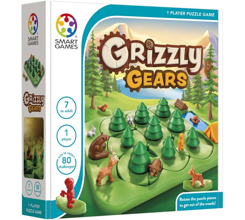 SmartGames logicka igra Grizzly Gears