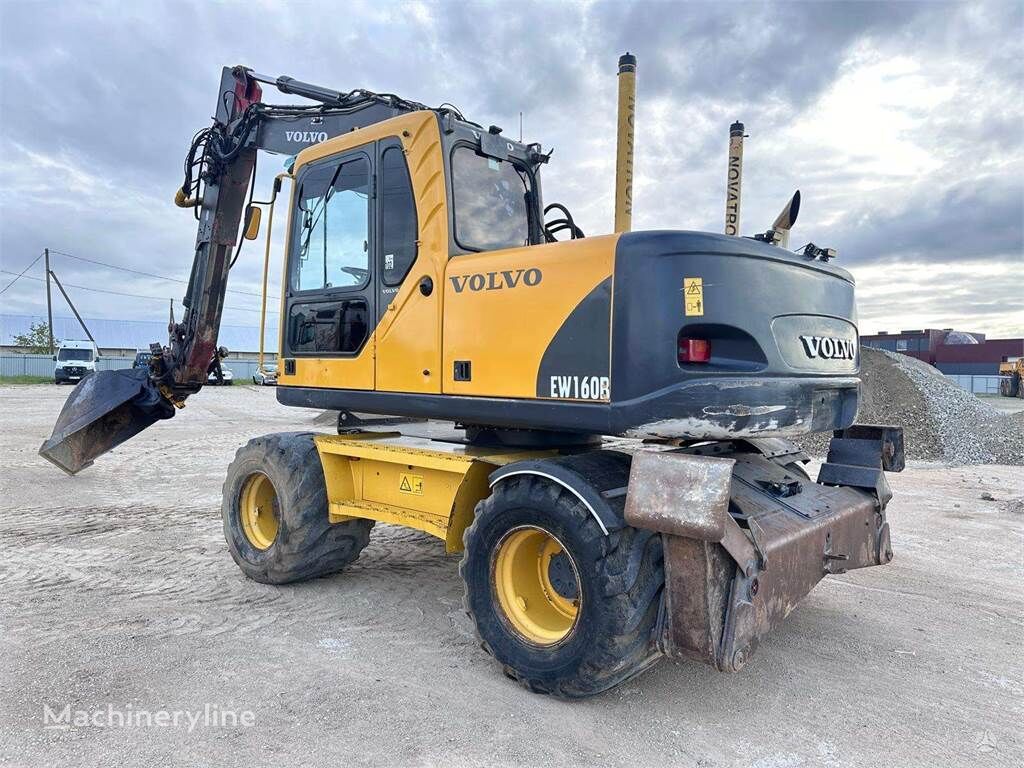 Volvo EW 160 B , Engcon , telescop bager guseničar