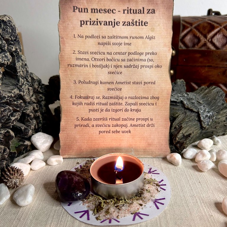 Ritual za pun mesec – Prizivanje Zaštite