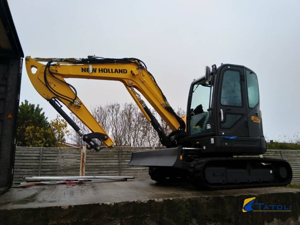 New Holland E60C mini bager