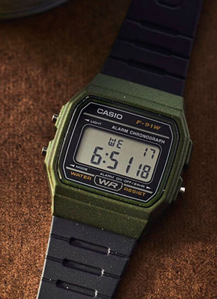 CASIO F-91WM-3A