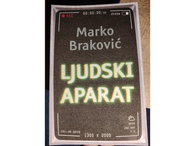 Knjiga LJUDSKI APARAT Marko Braković