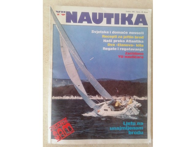 YU Nautika 1982 god.